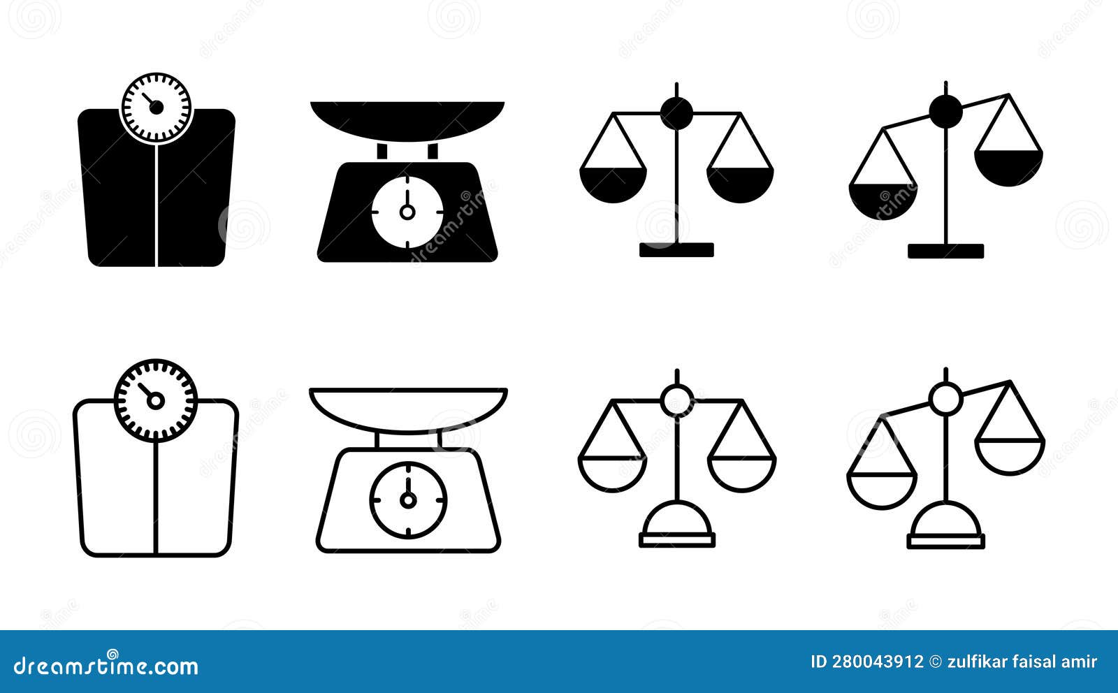 Scales Icon . Law Scale Icon. Scales Vector Icon. Justice Stock Vector ...