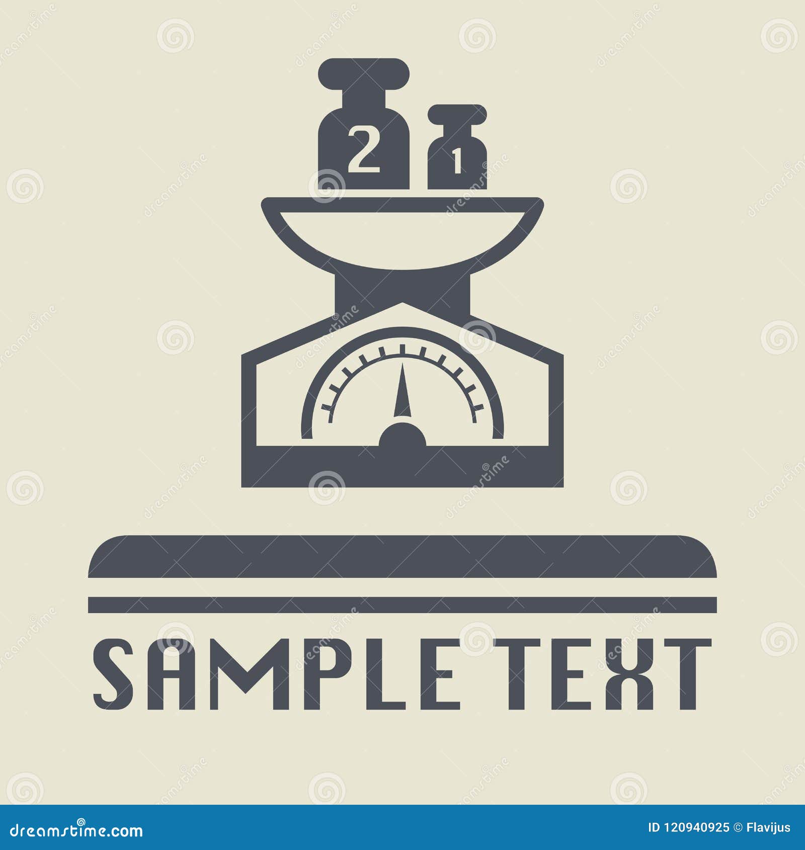 Scales icon or sign stock vector. Illustration of vector - 120940925