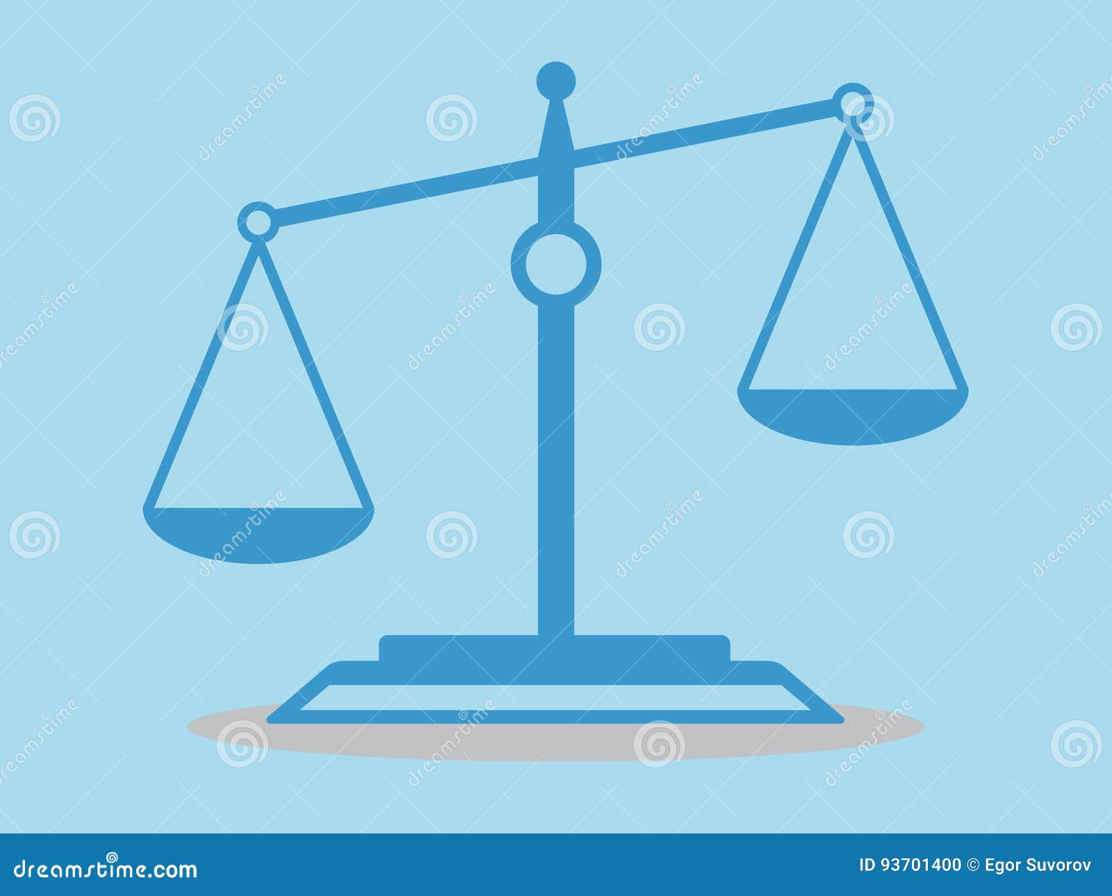 Scales Icon, Vector Illustration, Minimal Design Stock Vector ...