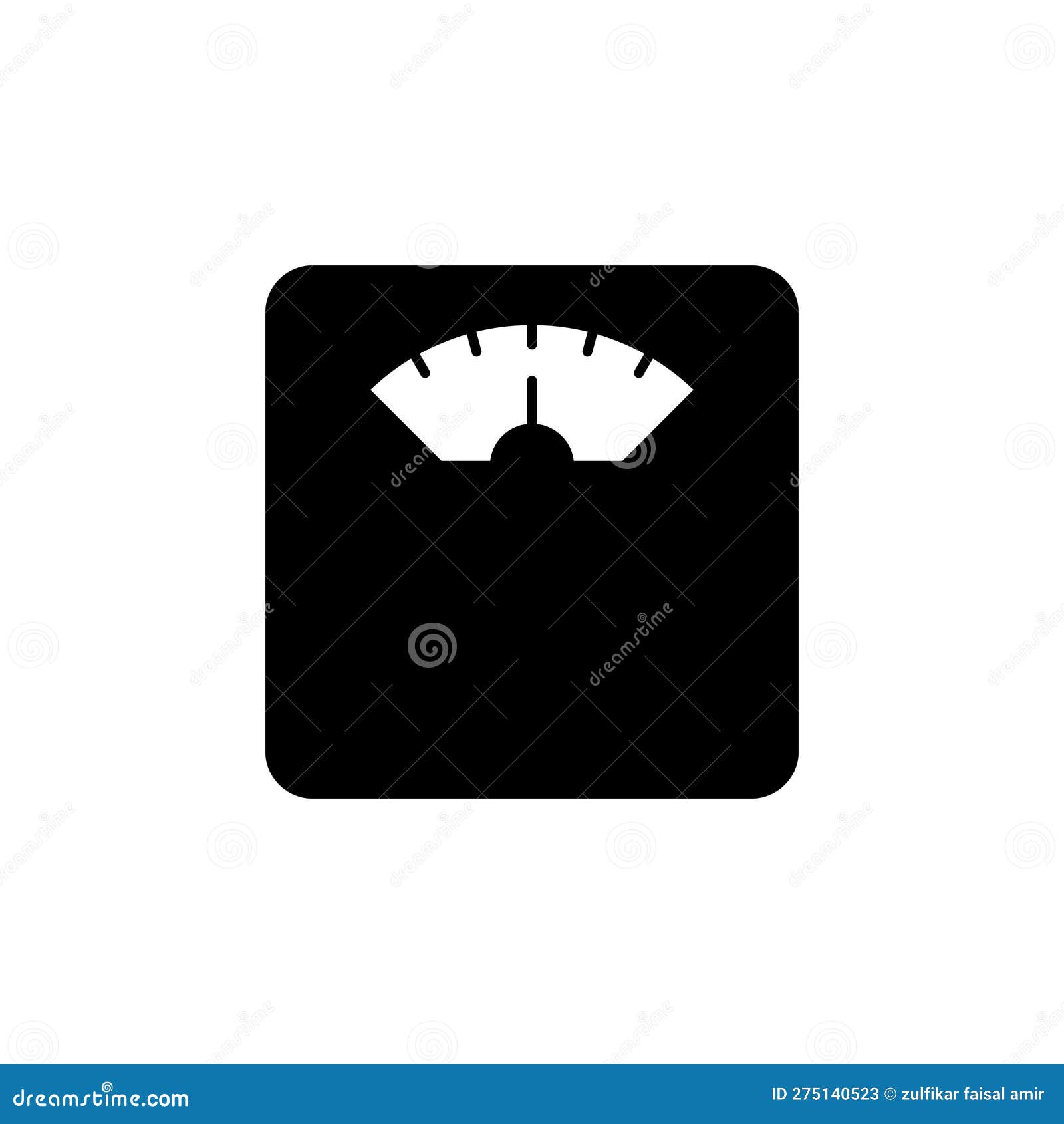 Scales Icon . Weight Scale Icon Stock Vector - Illustration of weighing ...