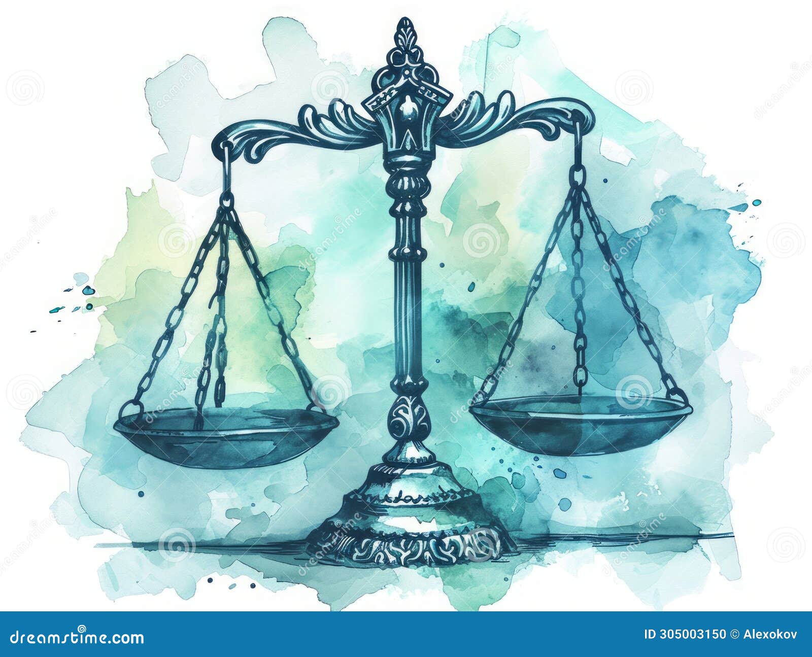 The Scales of Justice on the Day of Judgment AI Generated Stock ...