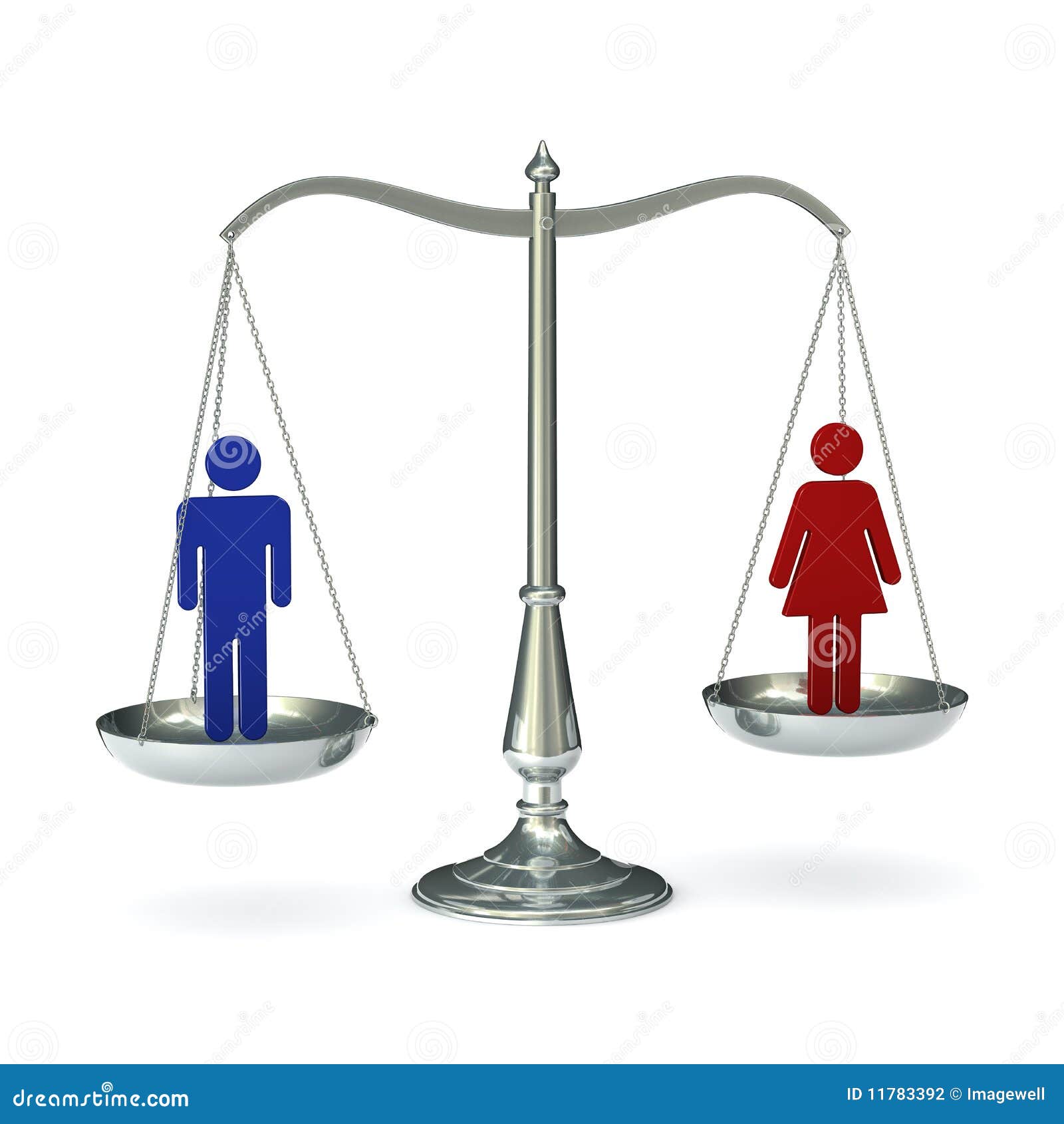 Scales man woman stock illustration. Illustration of isolated - 11783392