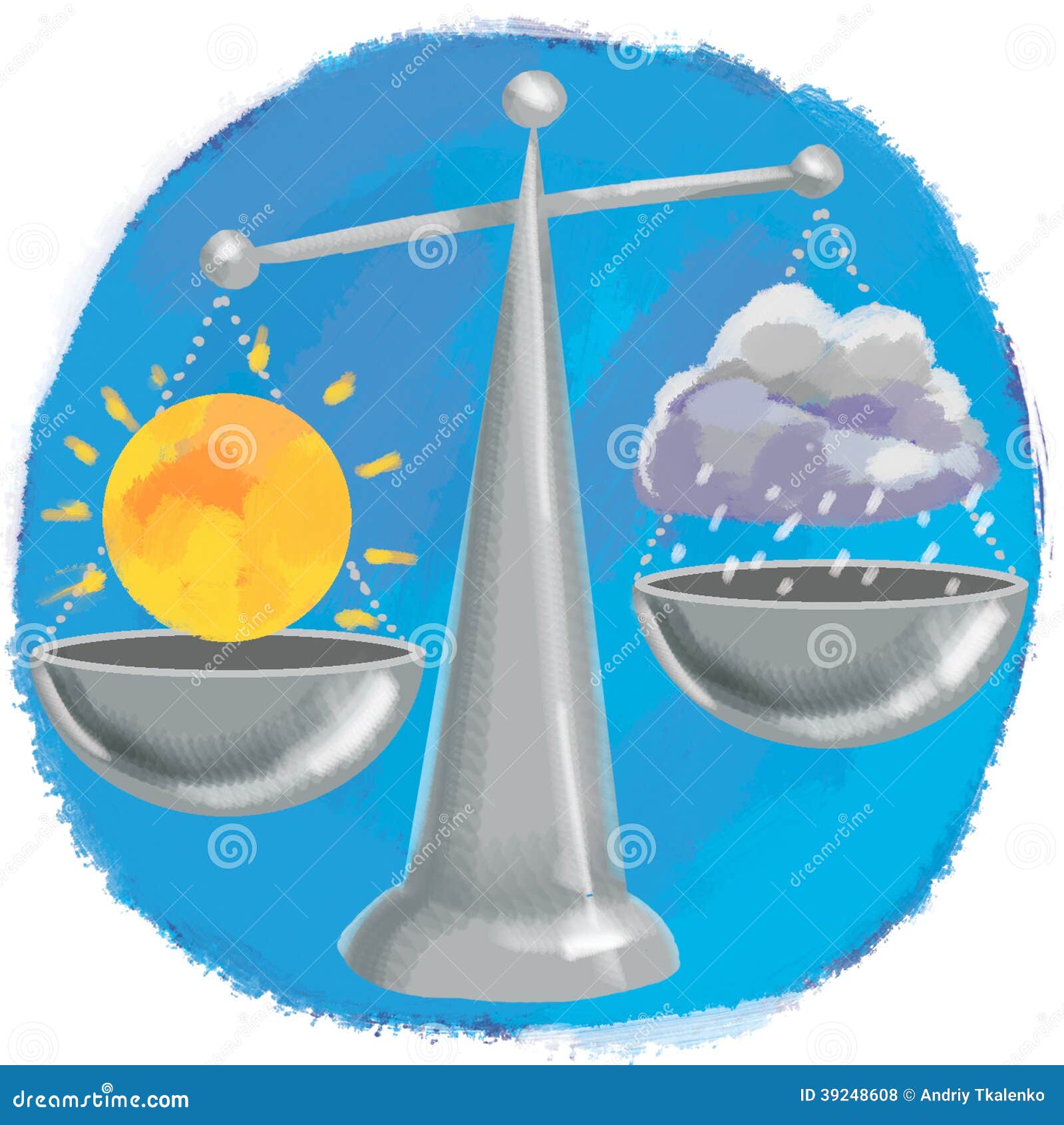 Optimism And Pessimism, Optimist And Pessimist, Way Up And Down, Vector ...