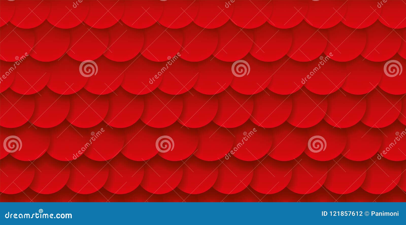 Scales Red Background, Volume Pattern, Abstract Vector Backdrop Stock ...