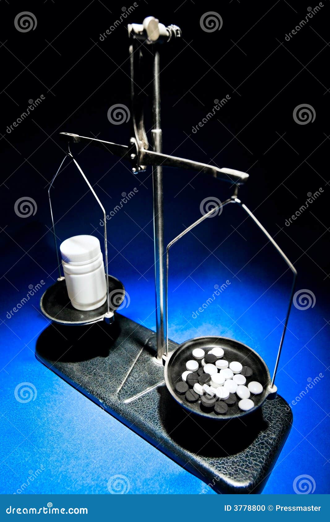 Scales with tablet stock photo. Image of balance, scales - 3778800