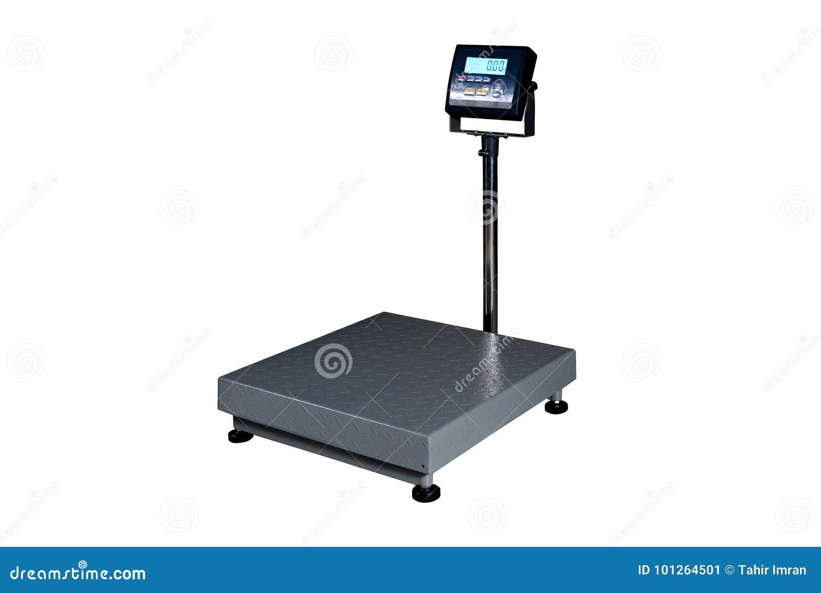Weighing Objects On The Electronic Balance Stock Photography ...