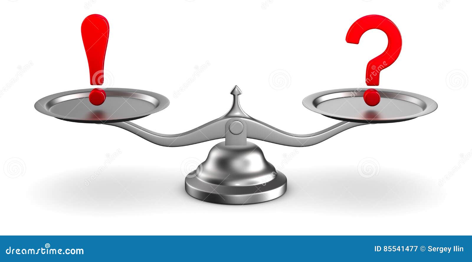 Scales on White Background. 3D Stock Illustration - Illustration of ...