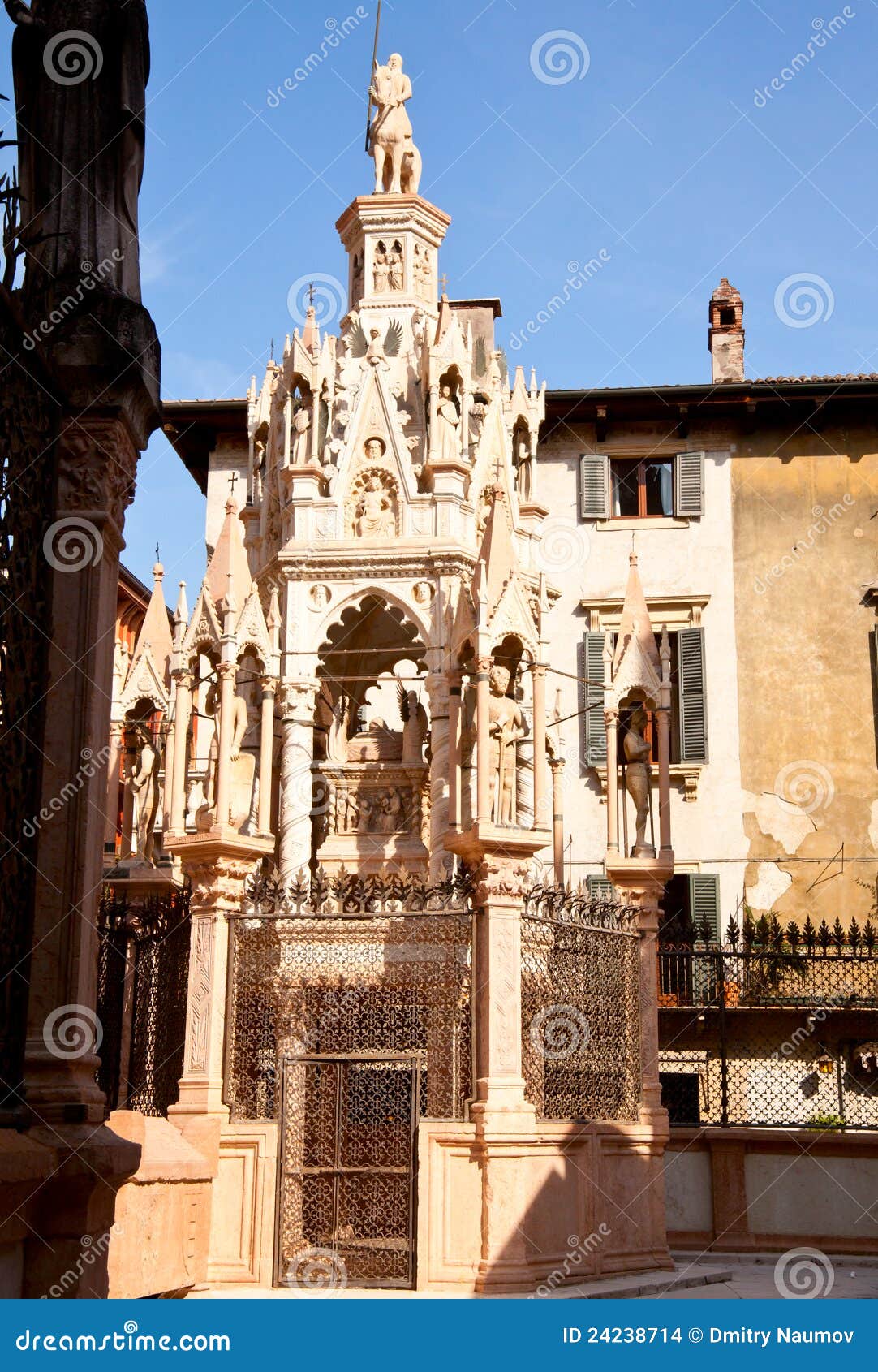 Scaliger Tombs stock photo. Image of house, touristic - 24238714