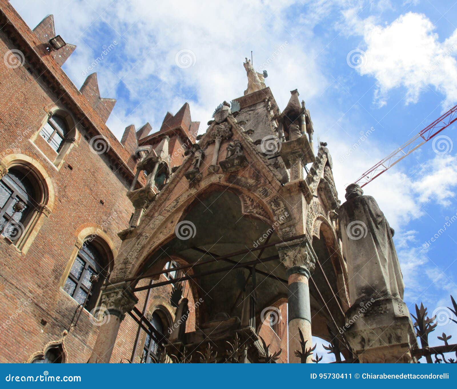 Scaliger Tombs stock image. Image of scaligeri, monuments - 95730411
