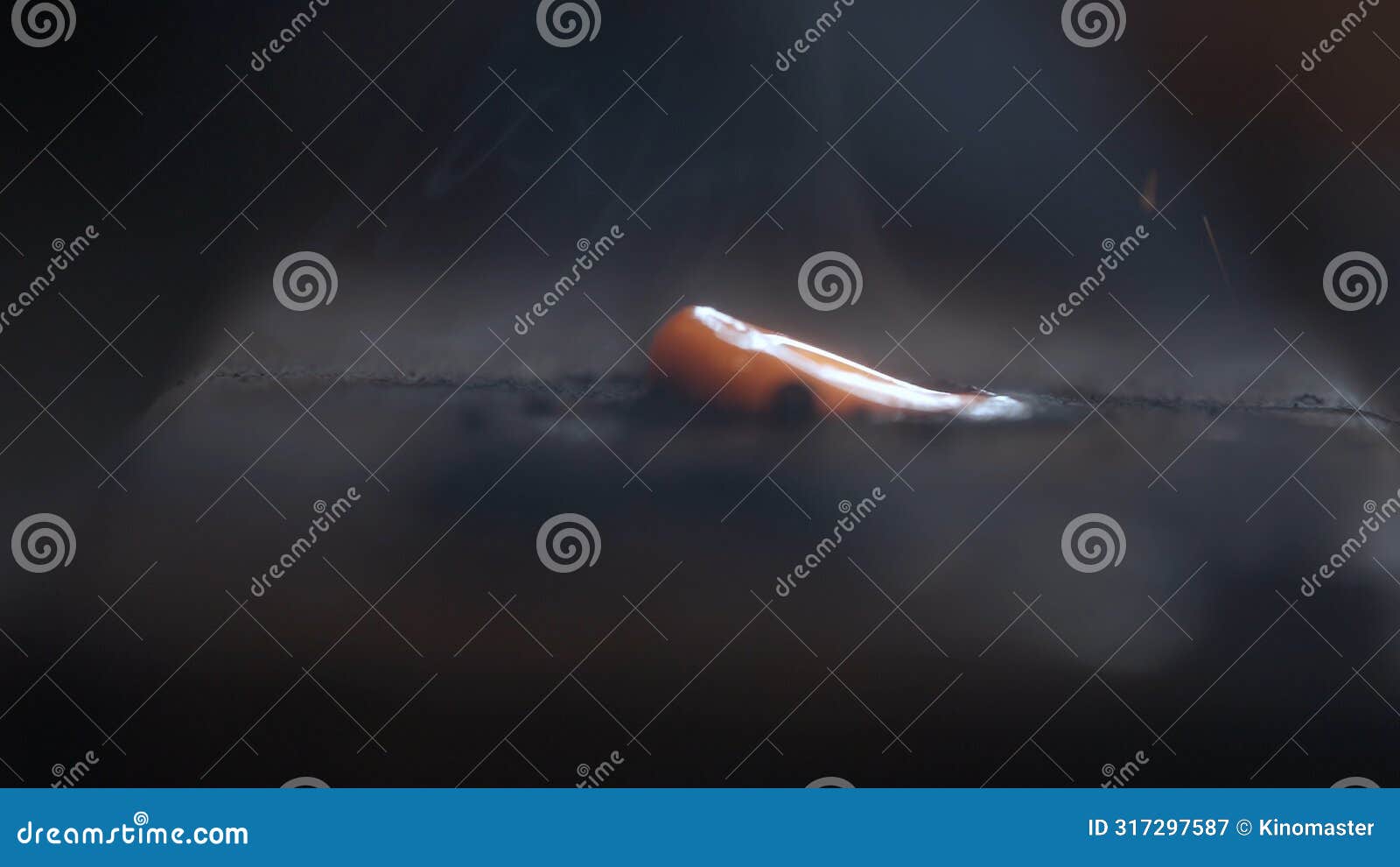 Scaling from Welding on the Metal. Hot Metal from Using a Welding ...