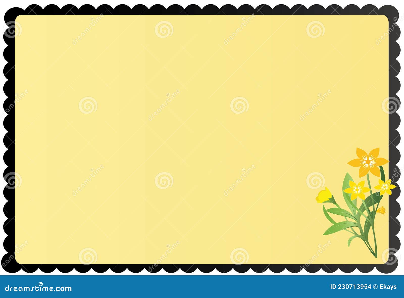 Scalloped Border Curve Lace Frame Set. Silhouette Frilly Figure, Stamp ...