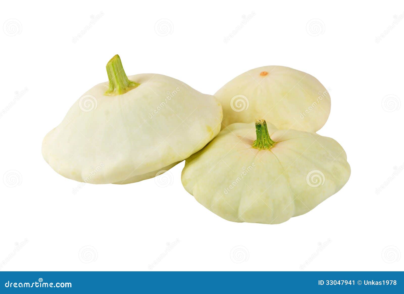 Scalloped Custard Squash (Cucurbita Pepo Var. Patisson) Stock Image ...