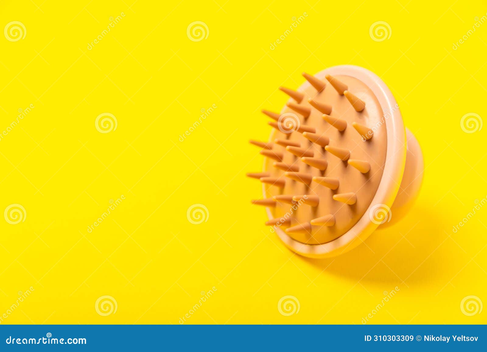 Scalp Massage Brush On Background Stock Image Image Of Clean Equipment 310303309