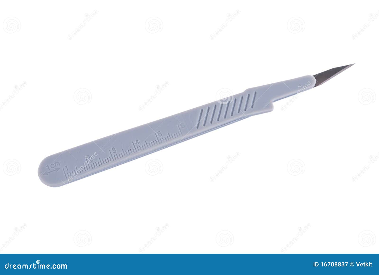Scalpel stock image. Image of steel, ruler, instruments - 16708837