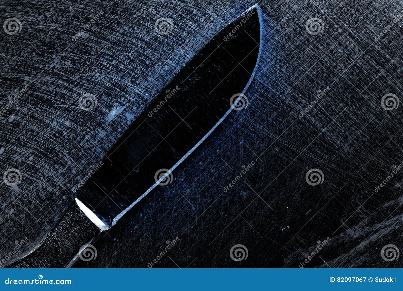 Scalpel on the Scraped Metal Surface Stock Image - Image of instrument ...