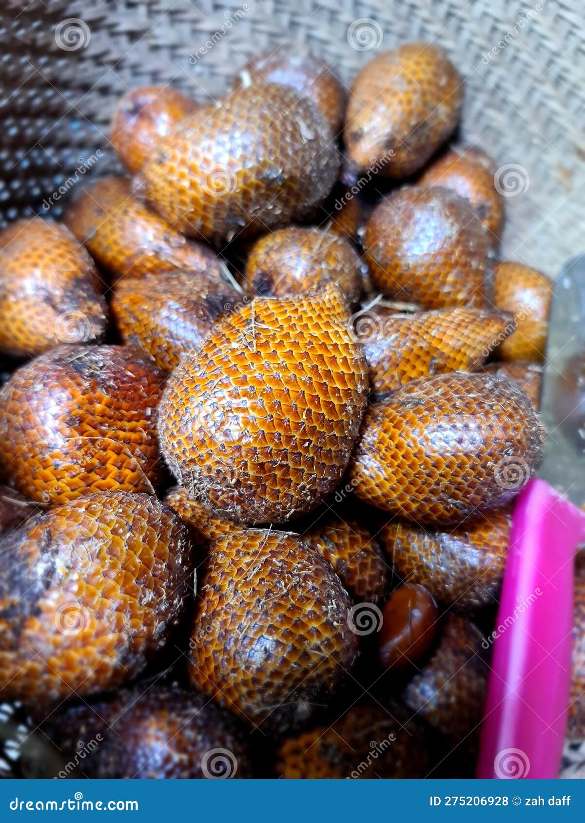 A Scaly Fruit Like a Fish. Delicious. Fruit Stock Photo - Image of ...