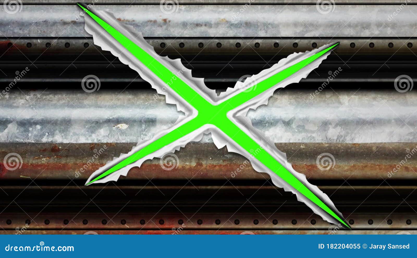 Scratch Marks that Appear on the Metal Floor. Stock Video - Video of ...