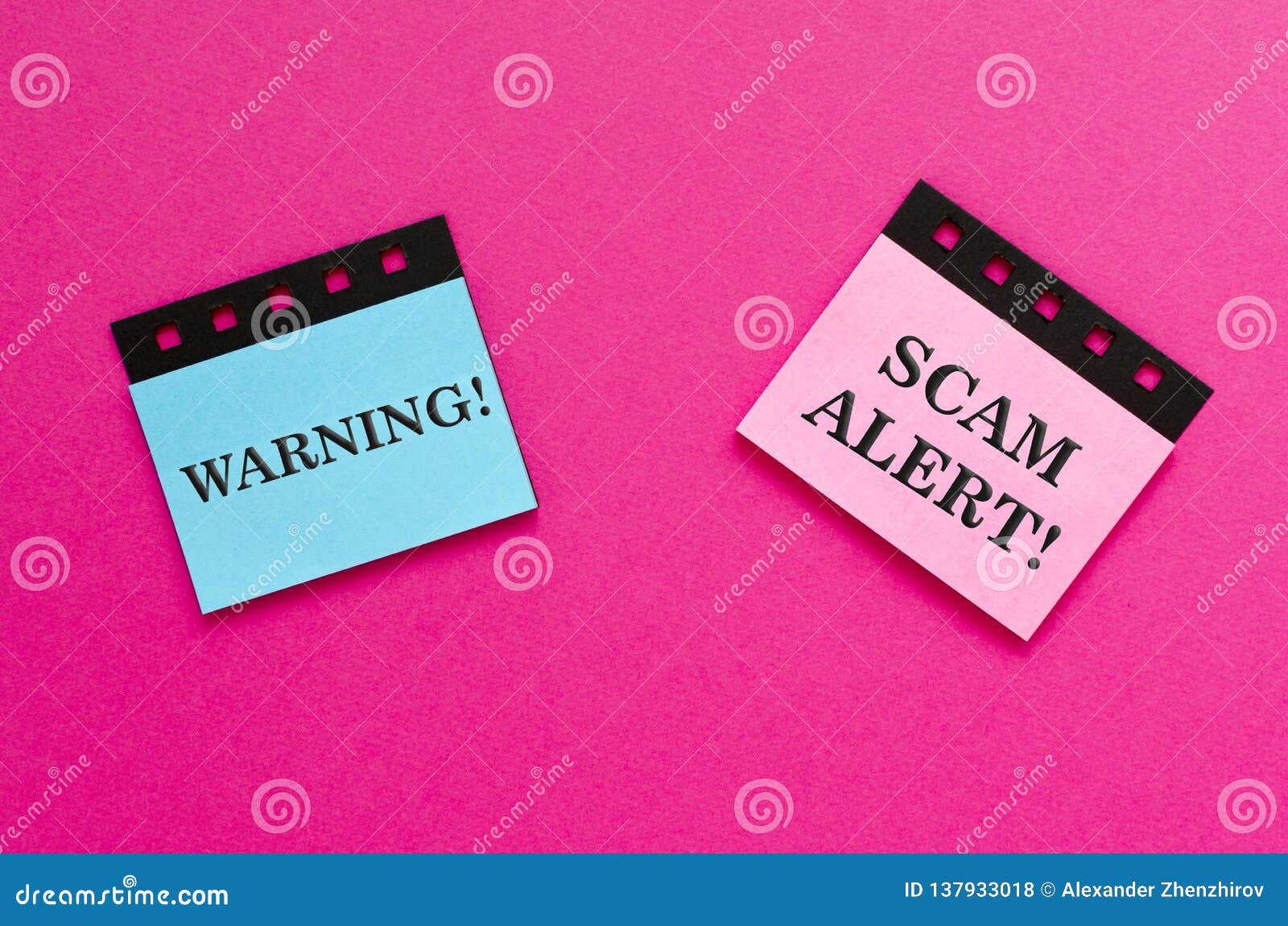 Scam alert on sticker stock photo. Image of sticker - 137933018