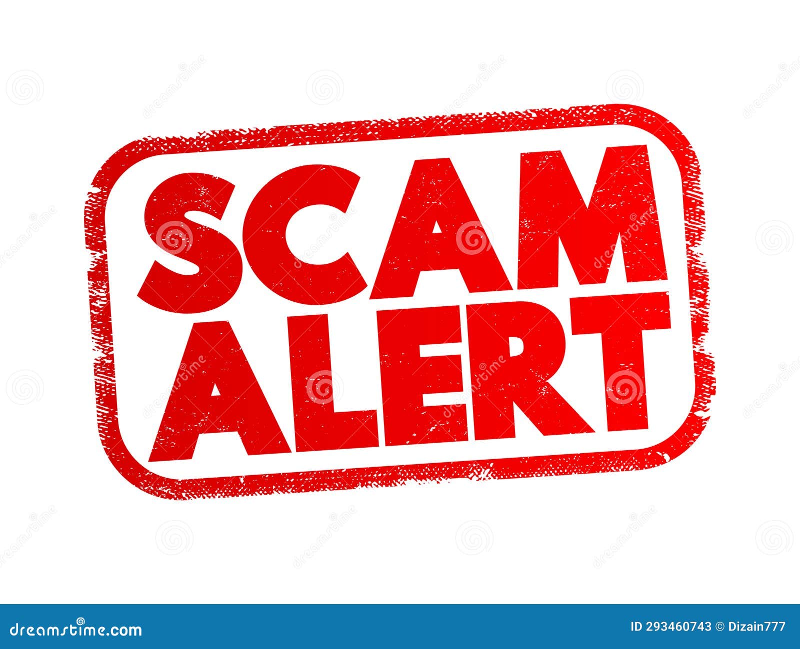 Scam Alert Text Stamp, Concept Background Stock Illustration ...