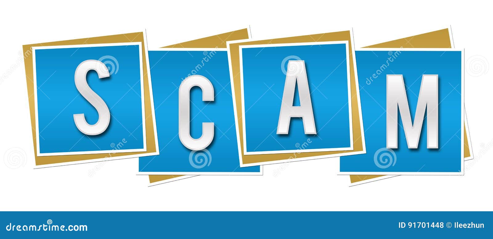 Scam Blue Random Borders Stock Photo | CartoonDealer.com #95669124