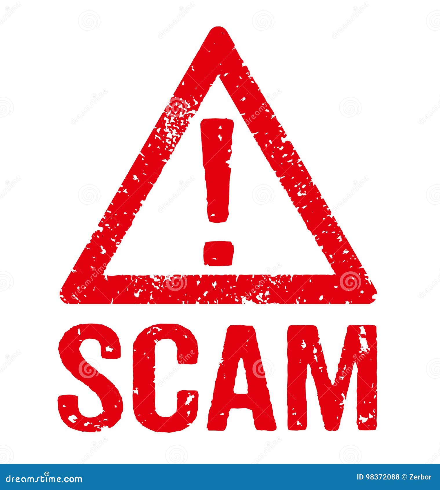 Scam stock illustration. Illustration of defend, fake - 98372088