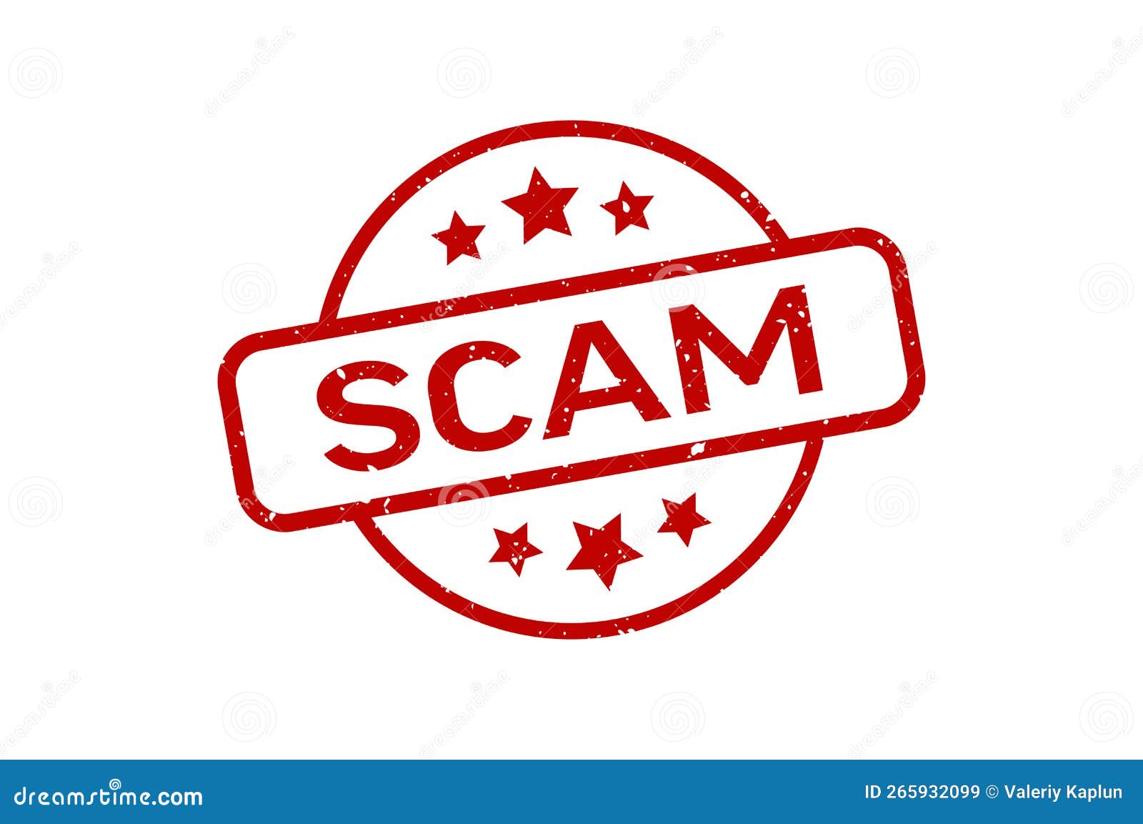 Scam - Stamp, Imprint, Seal Template. Vector Stock Illustration Stock ...