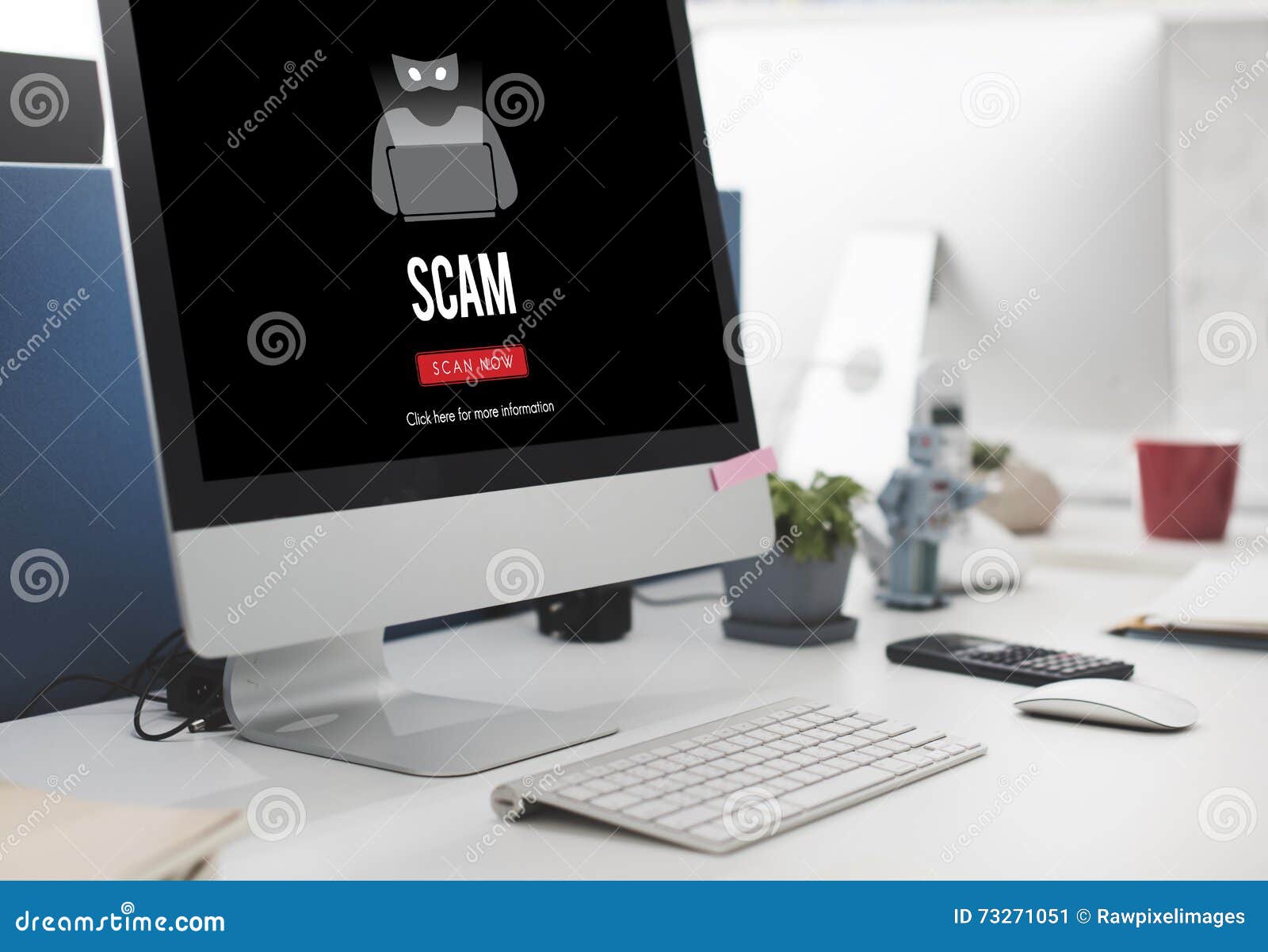 Scam Virus Spyware Malware Antivirus Concept Stock Image - Image of ...
