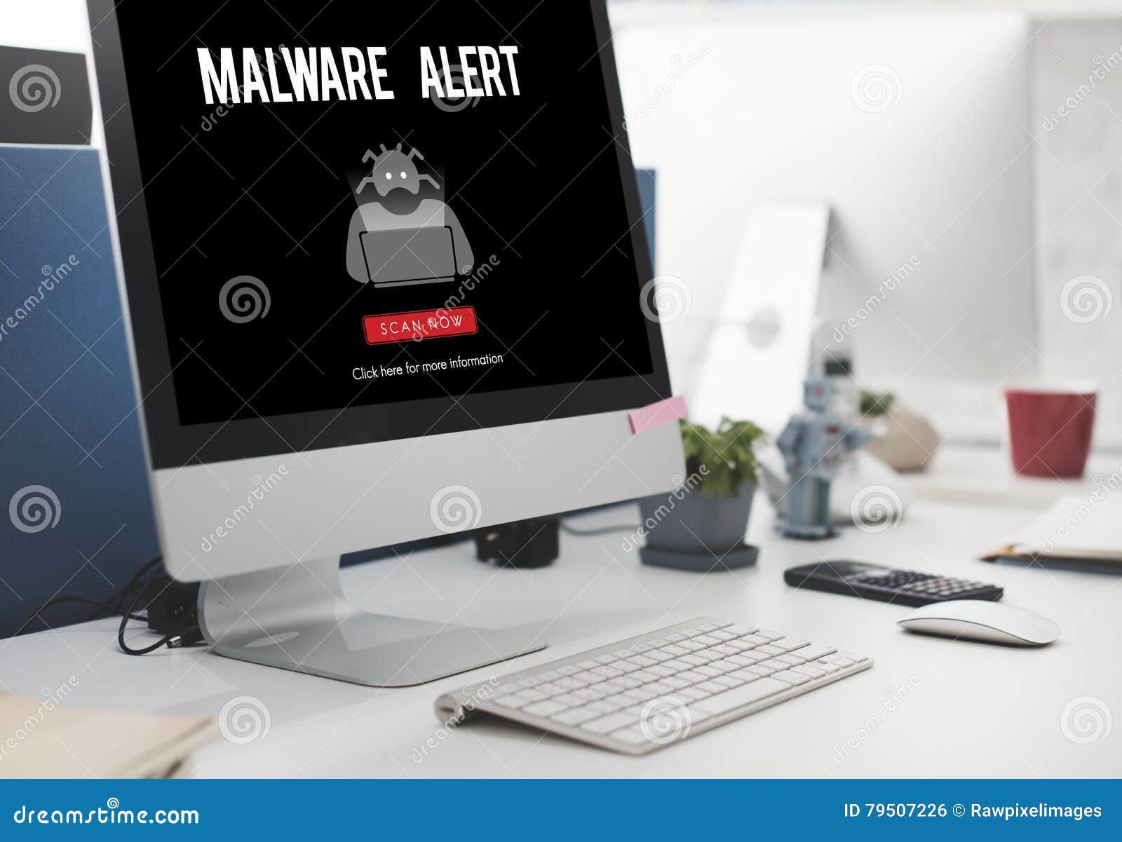 Scam Virus Spyware Malware Antivirus Concept Stock Photo - Image of ...