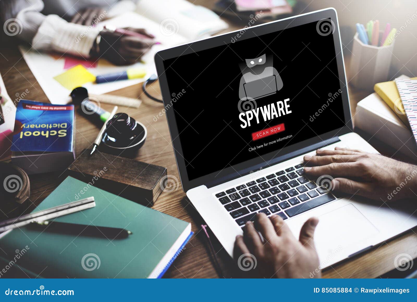 Scam Virus Spyware Malware Antivirus Concept Stock Photo - Image of ...