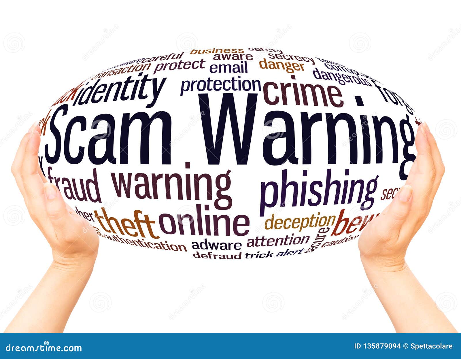 Scam Warning Yellow Tape Icon Logo Vector Illustration Monogram ...