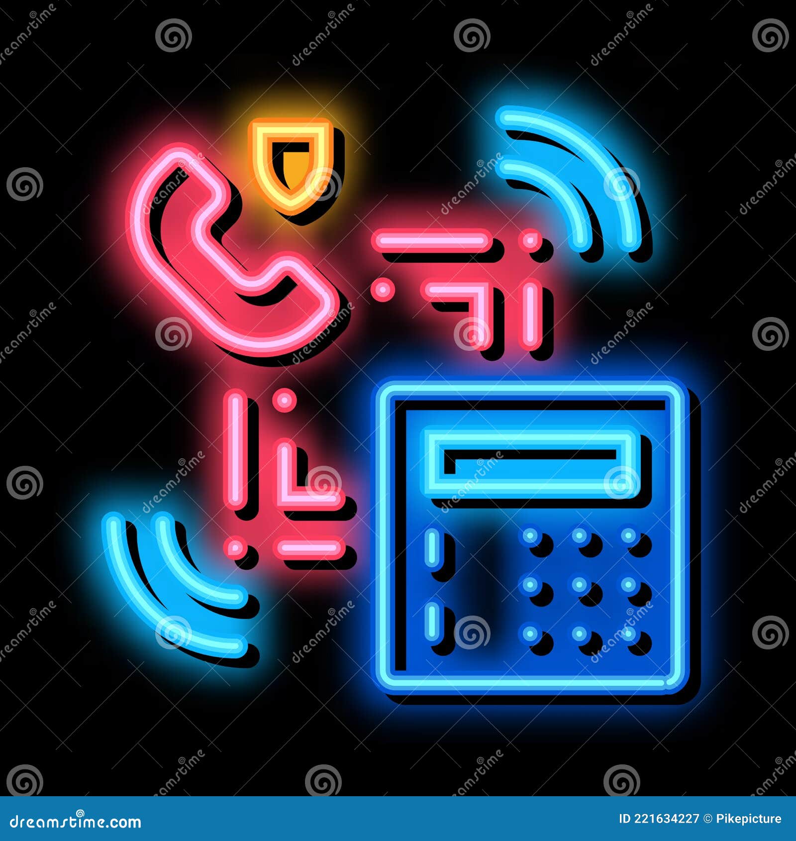 Scan Code Detection Icon Vector Outline Illustration Stock Illustration ...