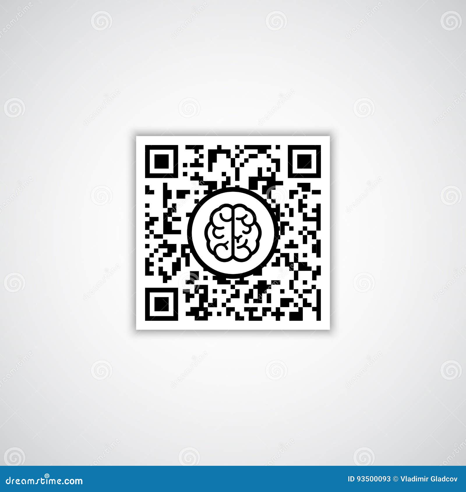 Scan code stock vector. Illustration of data, codes, ideas - 93500093