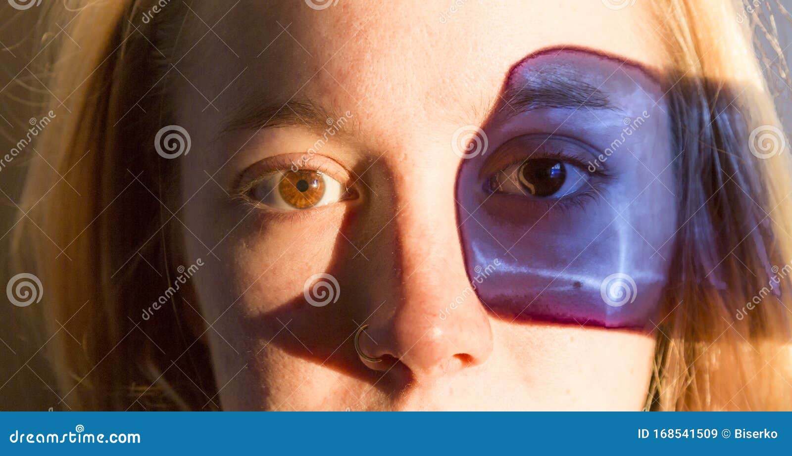 Scan of the eye stock image. Image of scarry, control - 168541509