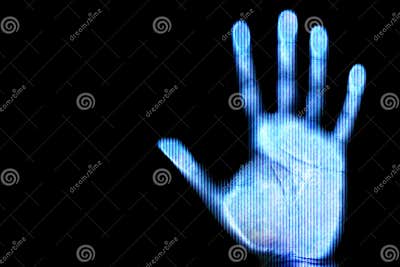 Scan of human hand stock photo. Image of hacker, connectivity - 2594856