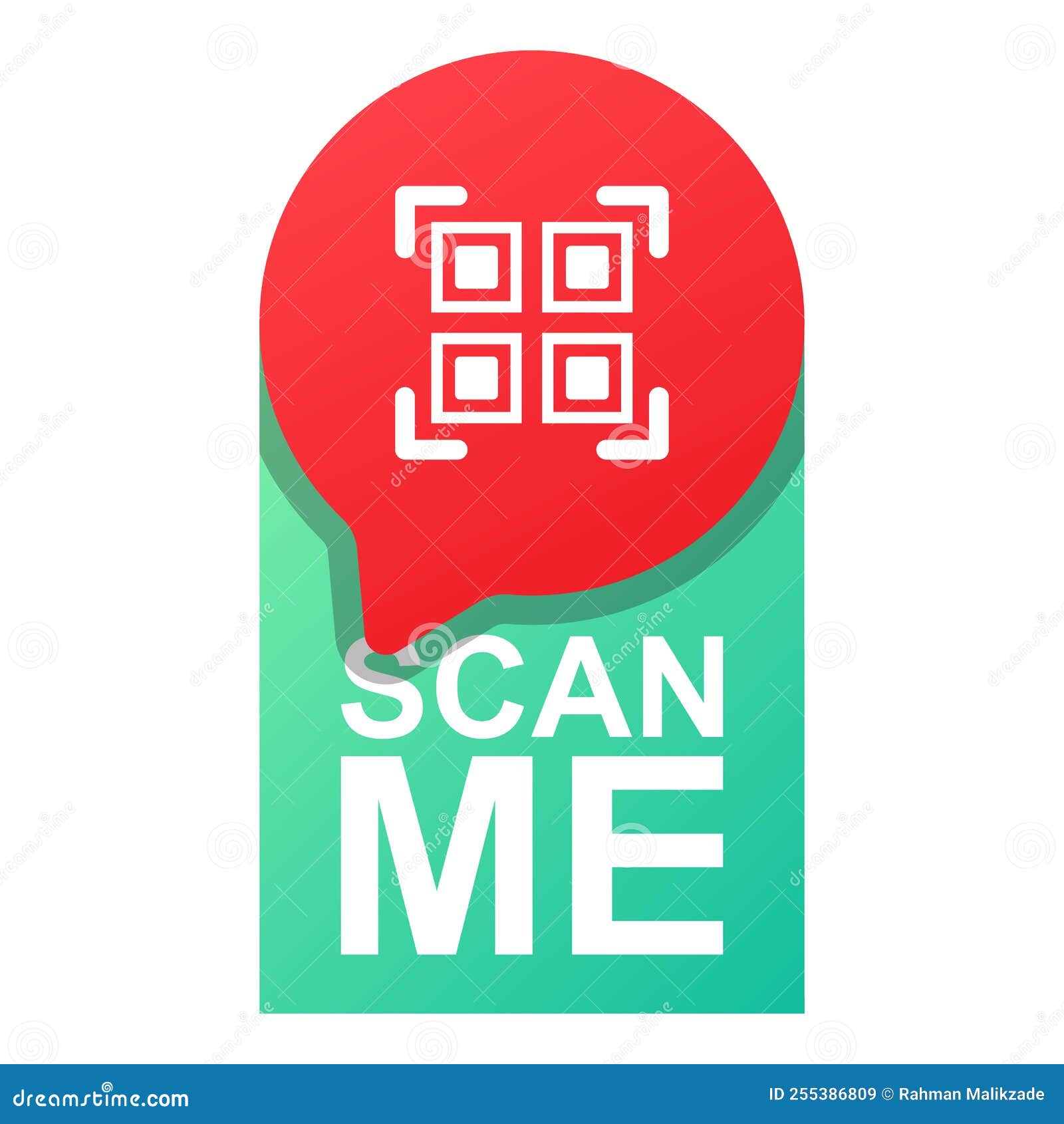 Scan Me, Flat Style Icon. QR Code Scan Illustration Vector Stock Vector ... Scan Me, Flat Style Icon. QR Code Scan Illustration Vector Stock Vector ...