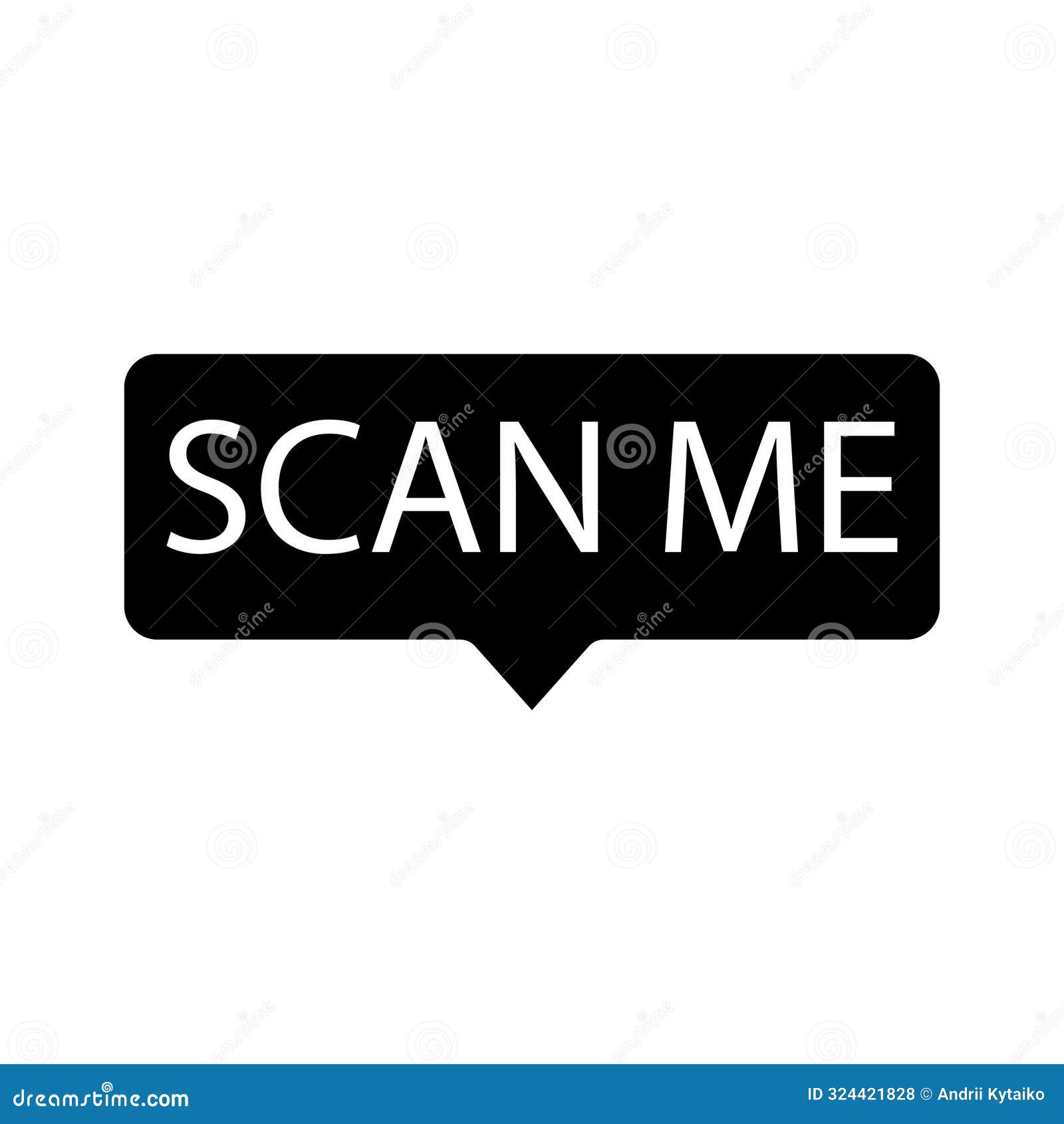 Scan Me Pin Map, Device Location Marker, Navigation Stock Illustration ...