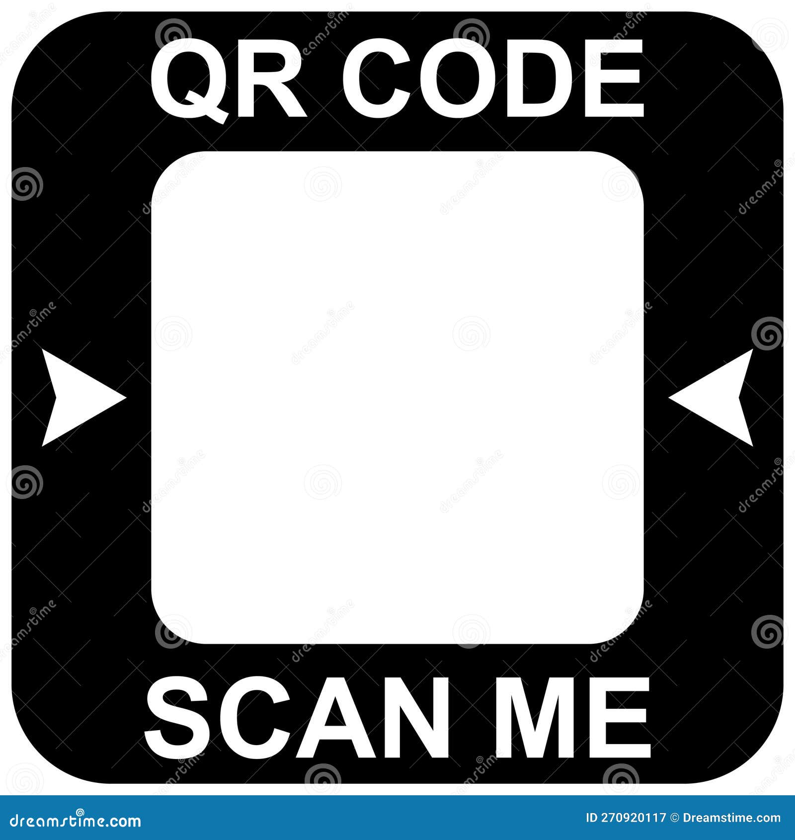 Scan Me Qr Code, Arrow Logo Mockup Scanner Qr Code Stock Vector ... Scan Me Qr Code, Arrow Logo Mockup Scanner Qr Code Stock Vector ...