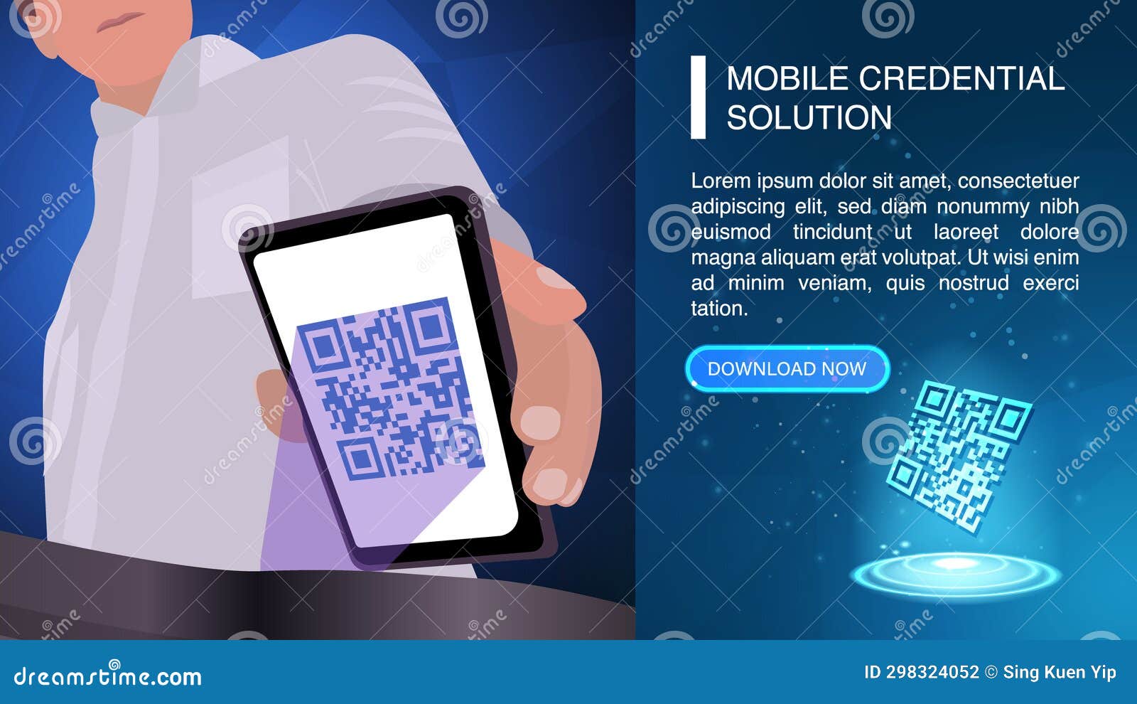 Scan the QR Code for Entrance Control Using a Mobile Credential ...