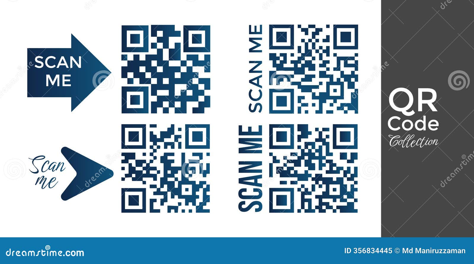 Scan QR Code Icon. Digital Scanning QR Code. QR Code Scan For ...
