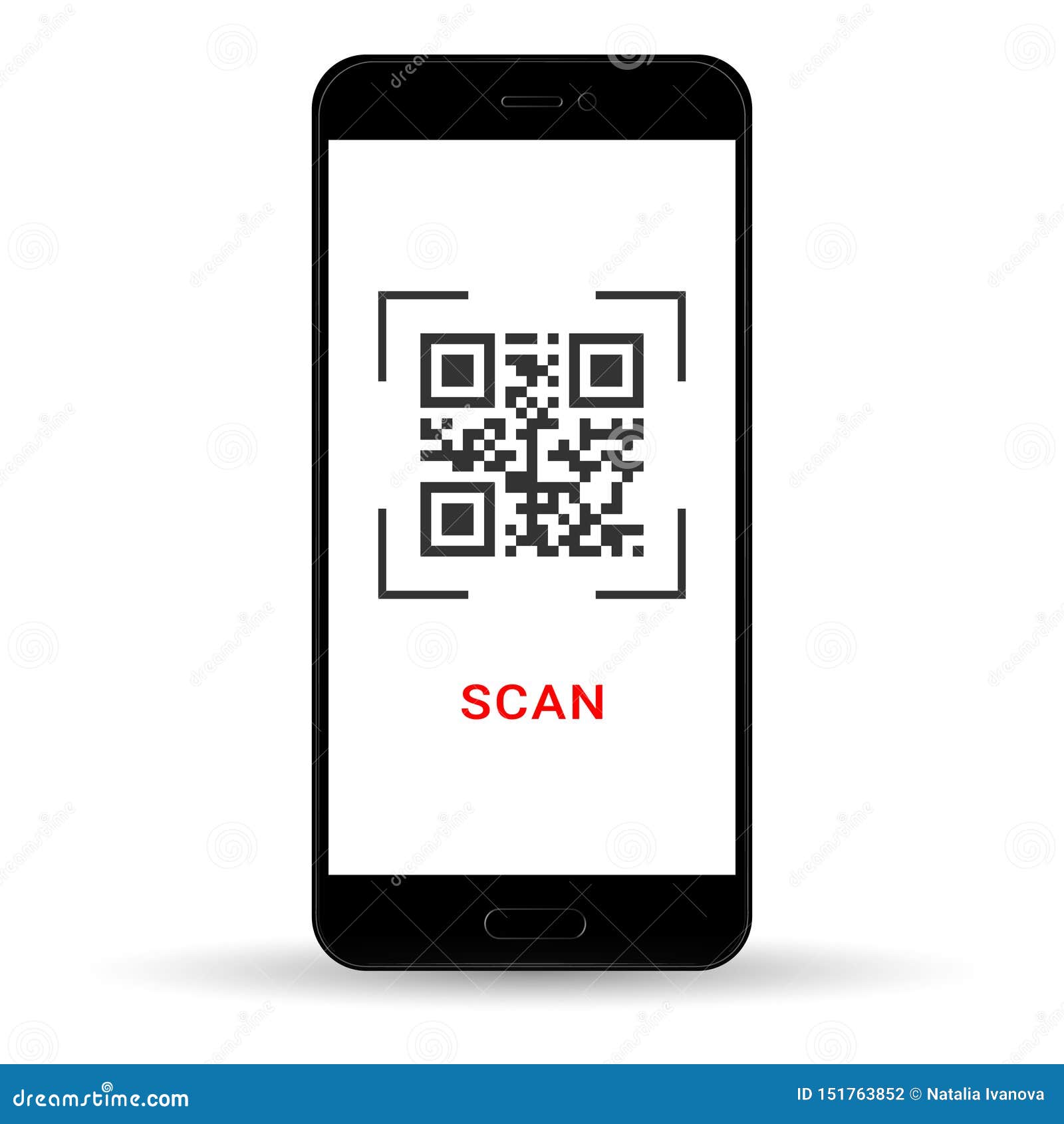 Scan QR Code To Mobile Phone. Electronic, Digital Technology, Barcode ... Scan QR Code To Mobile Phone. Electronic, Digital Technology, Barcode ...