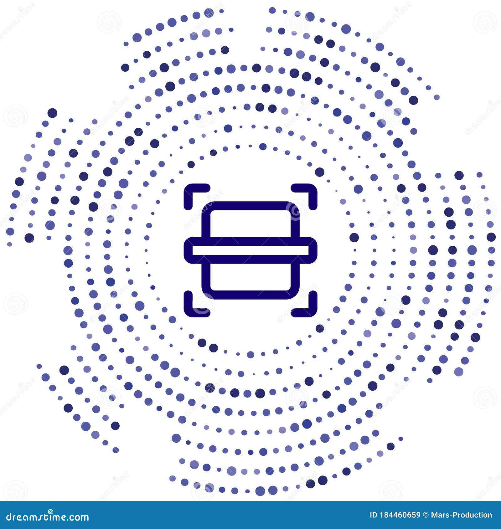 Scan Vector Icon. Scan Editable Stroke. Scan Linear Symbol for Use on ...