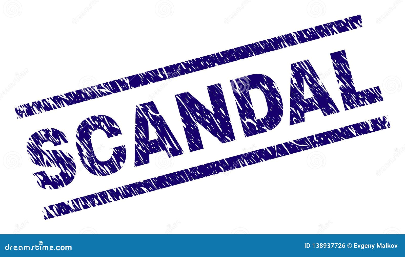 Scratched Textured SCANDAL Stamp Seal Stock Vector - Illustration of ...