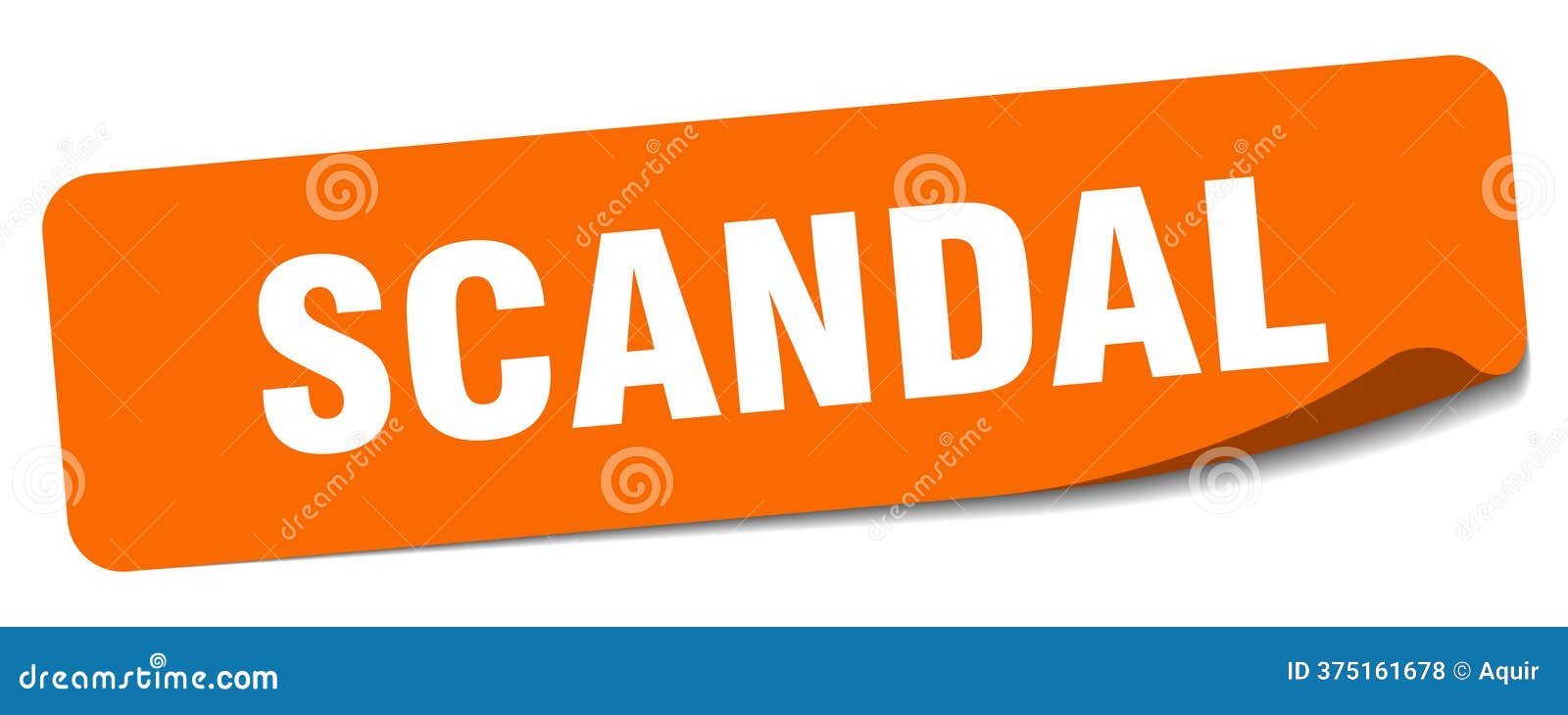 Sleaze Scandal Stock Image | CartoonDealer.com #218542249