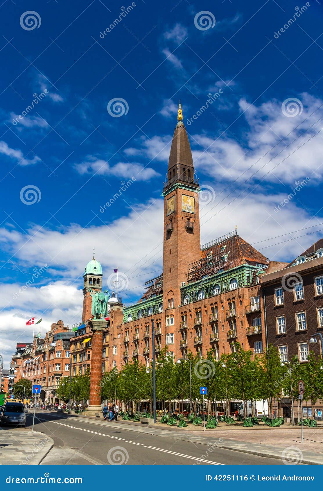 Scandic Palace Hotel in Copenhagen, Denmark Stock Photo - Image of ...