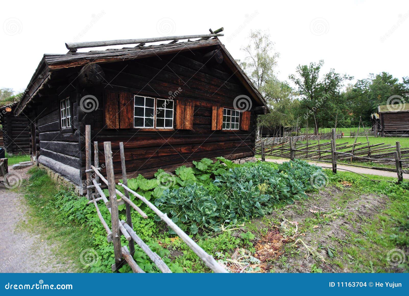 Scandinavian barn stock photo. Image of barn, roof, scandinavian - 11163704