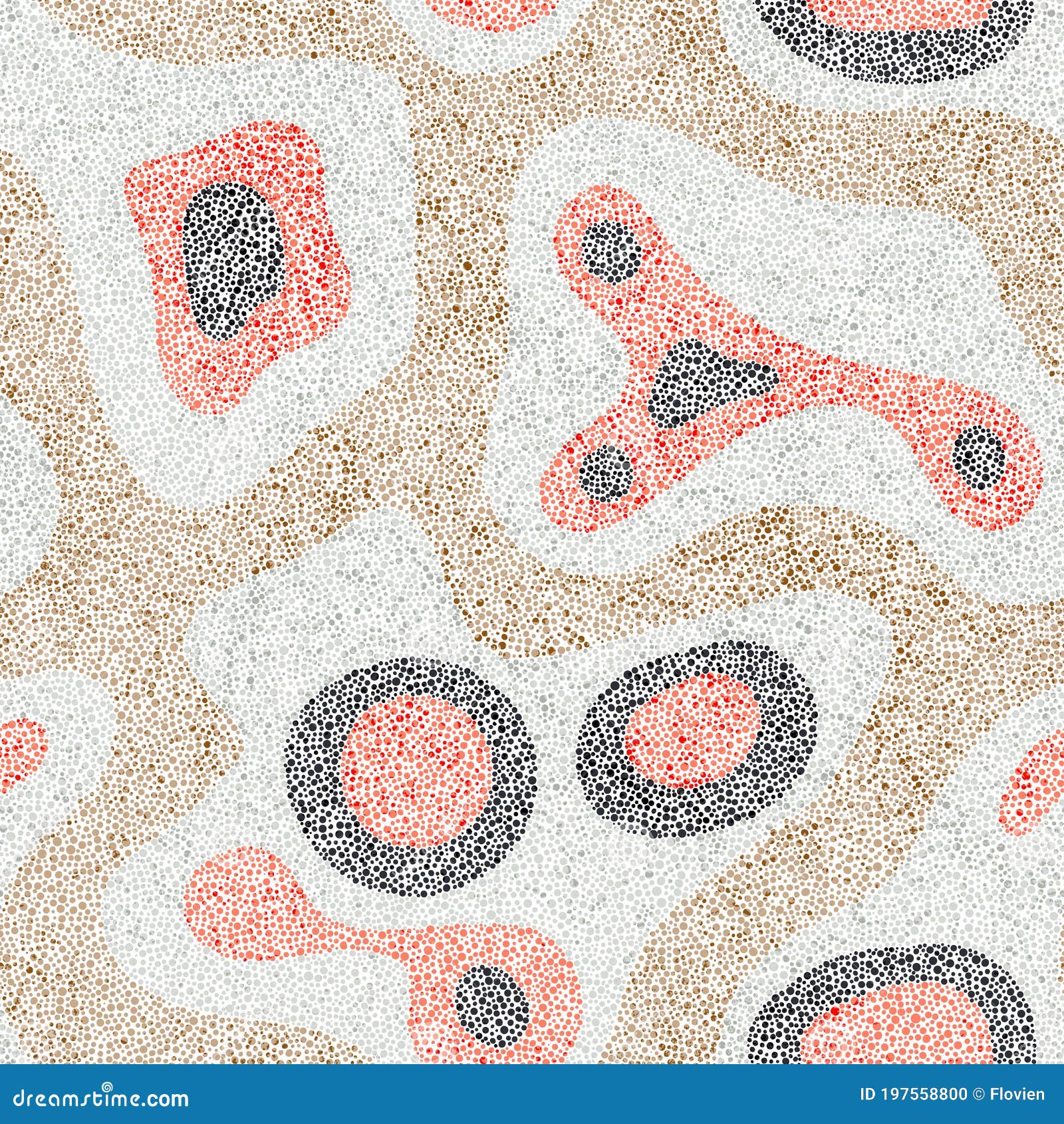 Scandinavian Carpet Seamless Pattern. Simple Background in Patchwork ...