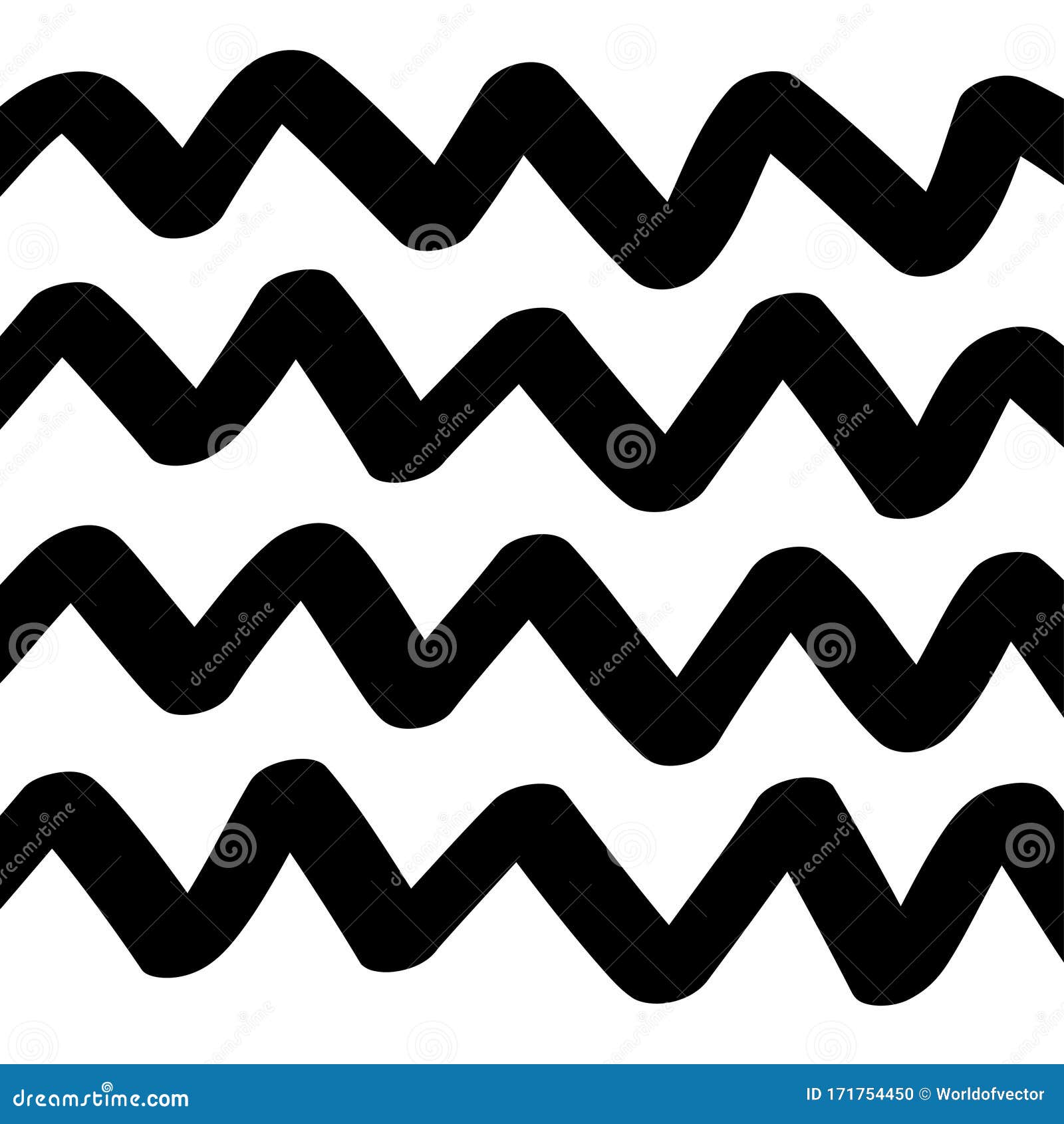 Scandinavian Pattern. Black and White Abstract Geometric Background ...