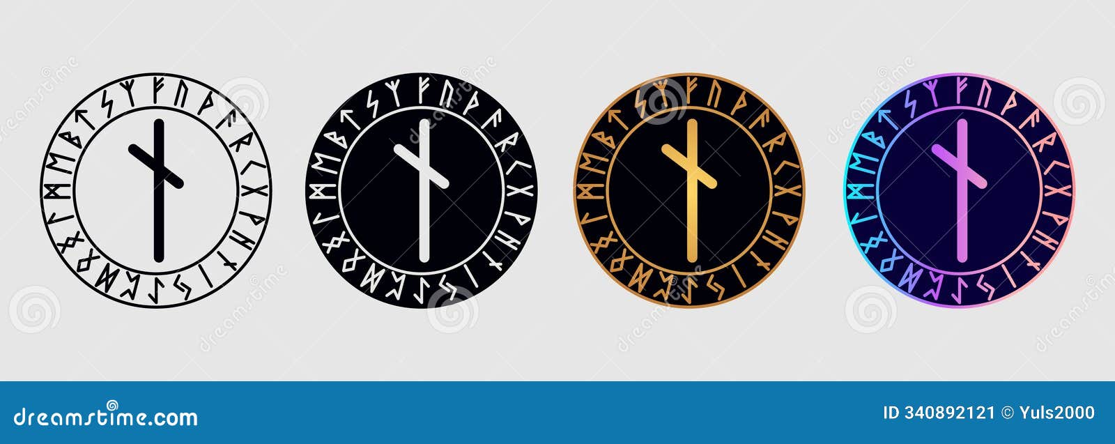 Rune Nauthiz. Ancient Scandinavian Runes. Runes Senior Futarka. Magic ...