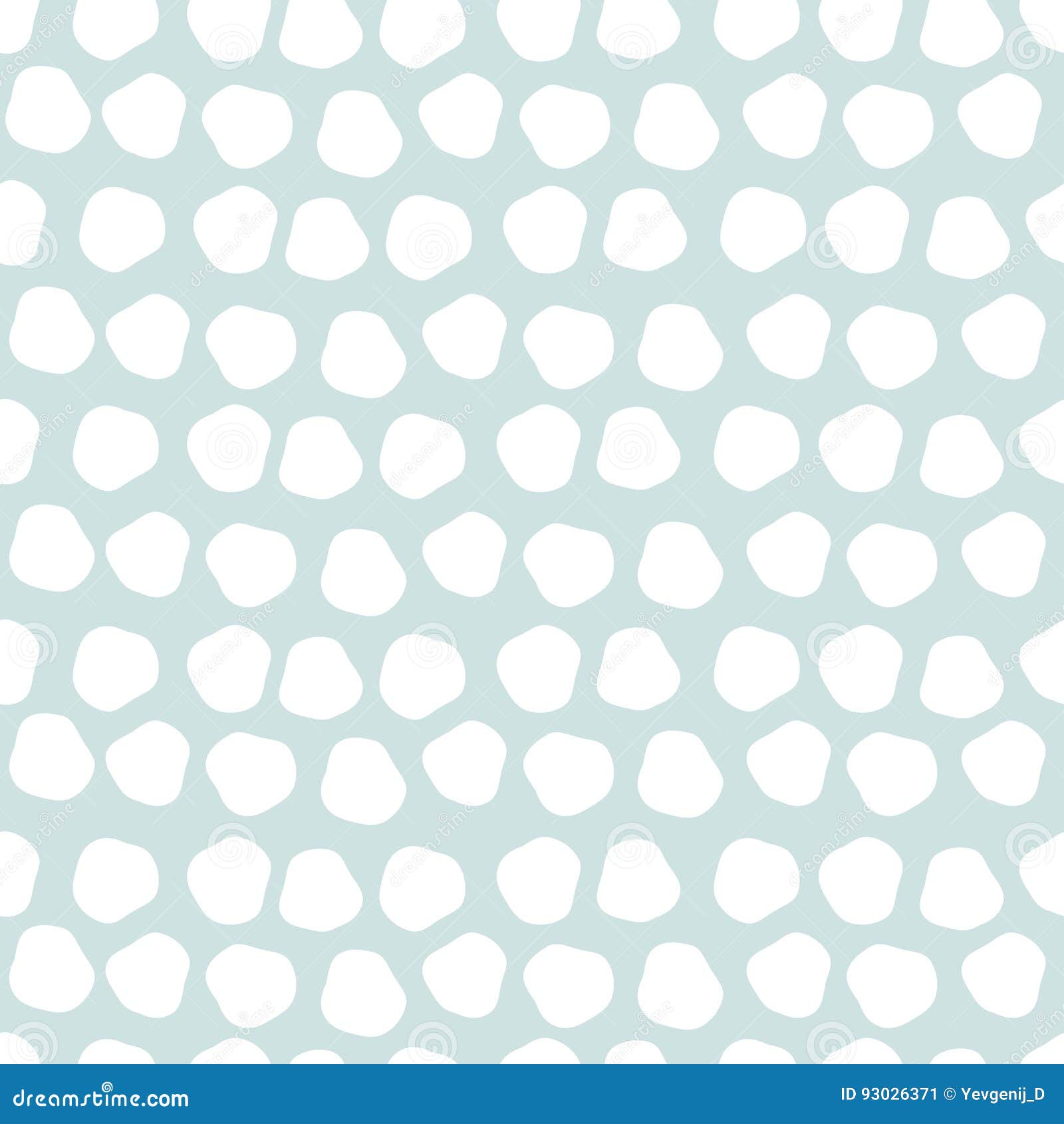 Scandinavian Seamless Mint Pattern Stock Vector - Illustration of ...