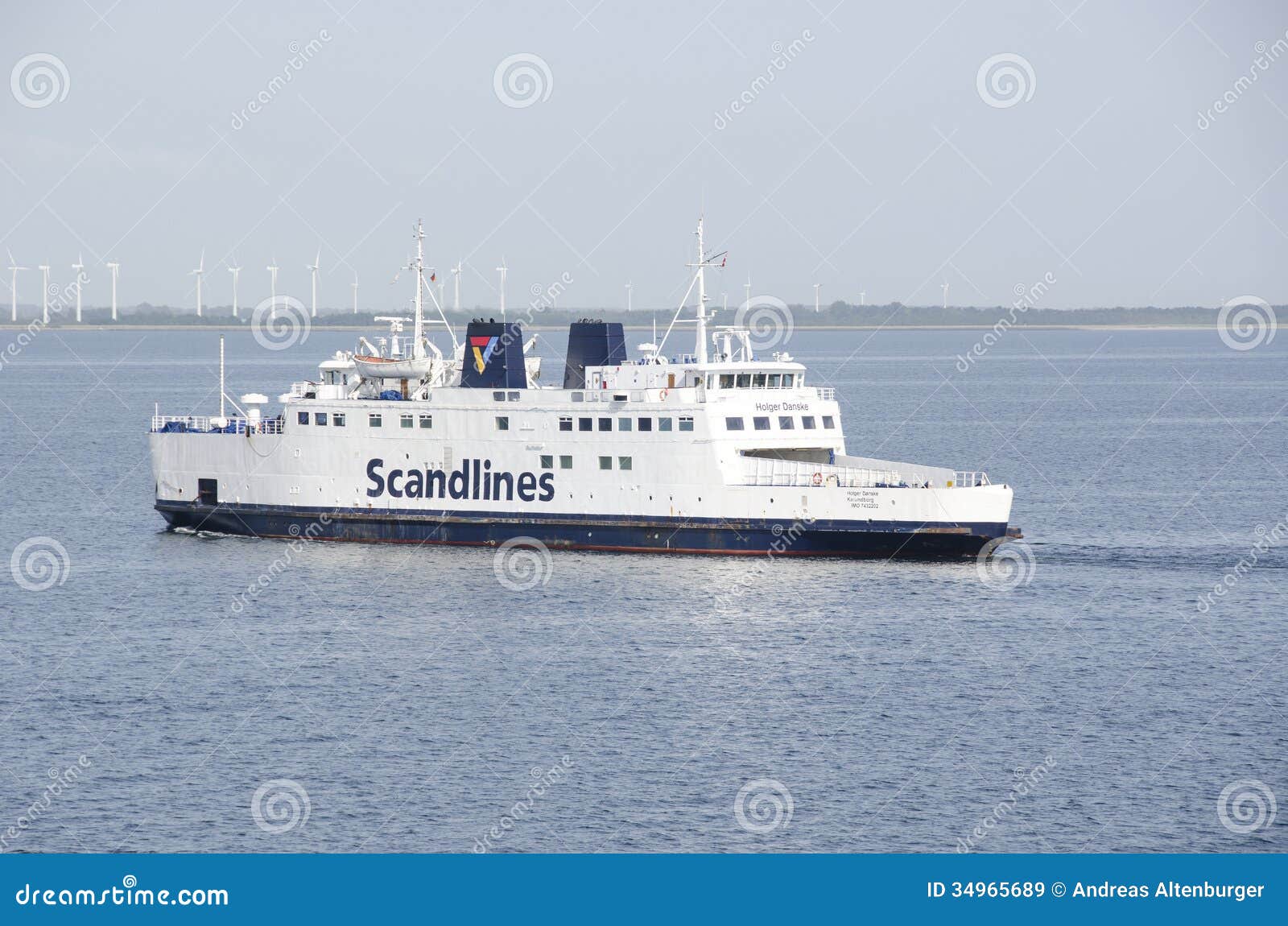 Scandlines Ferry on the Sea Editorial Stock Image - Image of ...